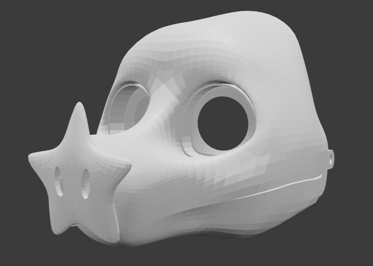 Star Nosed Mole Fursuit STL Files - Etsy