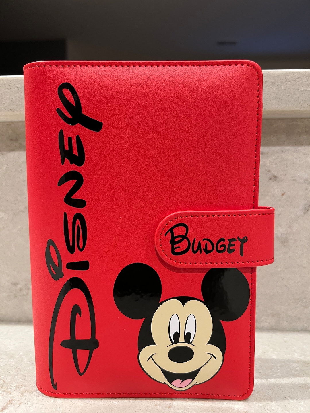 Mickey Mouse Budget Binder, Disney Savings, Cash Envelope System, A6 ...