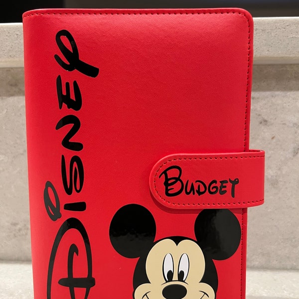 Mickey Savings Binder - Etsy