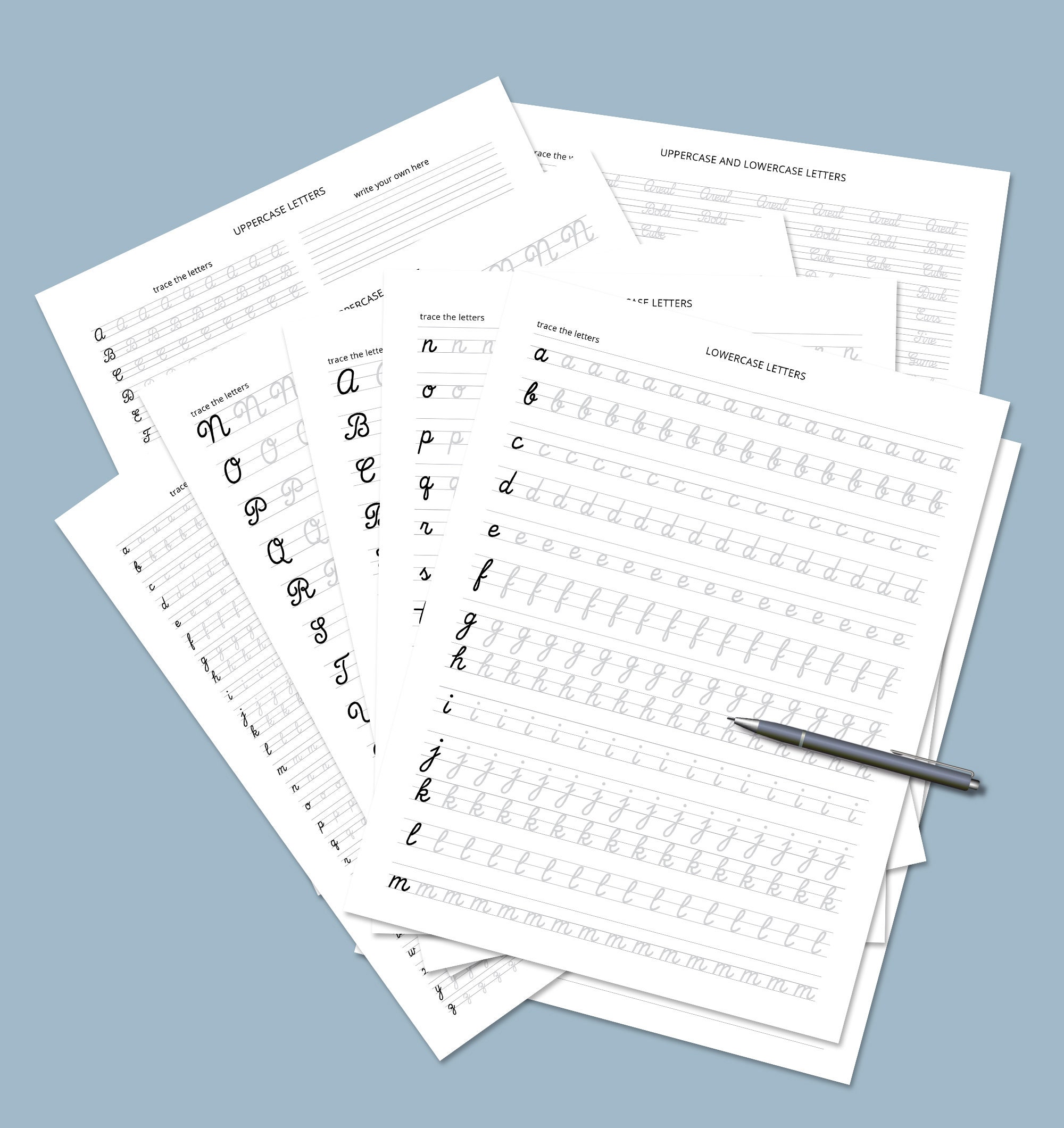 Cursive Handwriting Worksheets, Kid Handwriting, Cursive Practice ...