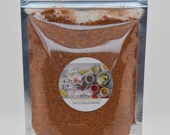 PRINTABLE Taco Seasoning Mix Label, Print at Home, Pantry Organization ...