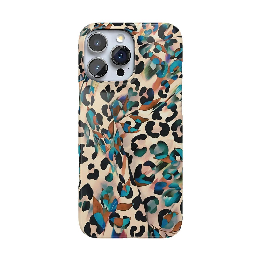 Dreamy Leopard | Chic Leopard Print Case iPhone 16 15 14 13 12 11 ...
