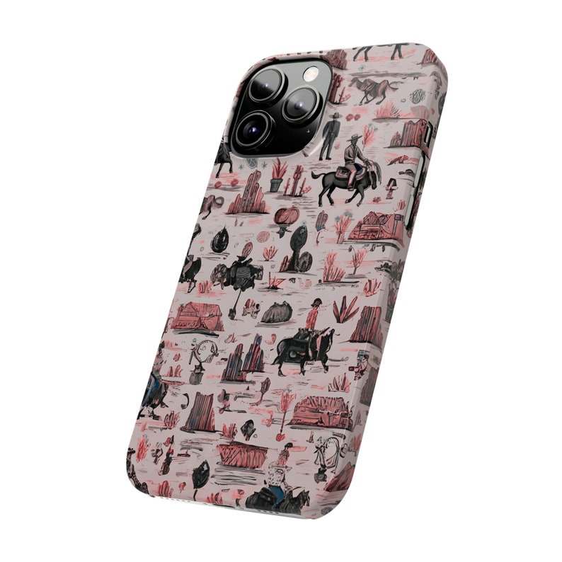 Western Cowboy Phone Case iPhone 15 Pro 14 Pro Max Plus 13 12 Mini Cute ...