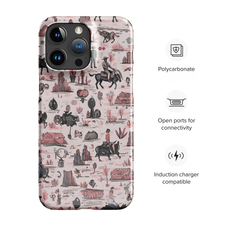 Western Cowboy Phone Case iPhone 15 Pro 14 Pro Max Plus 13 12 Mini Cute ...