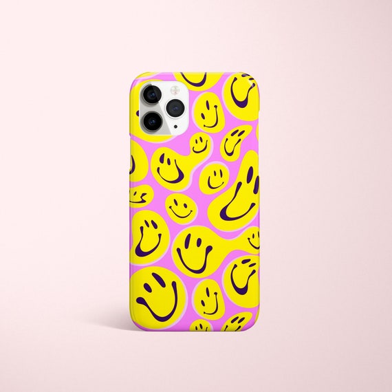 Trippy Smileys Colorful Y2K Smiley Face Phone Case for - Etsy