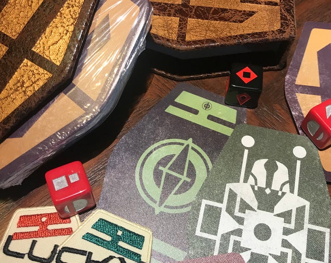 Sabacc Cards NEW UPDATED Solo Inspired Weathered Set Dice - Etsy