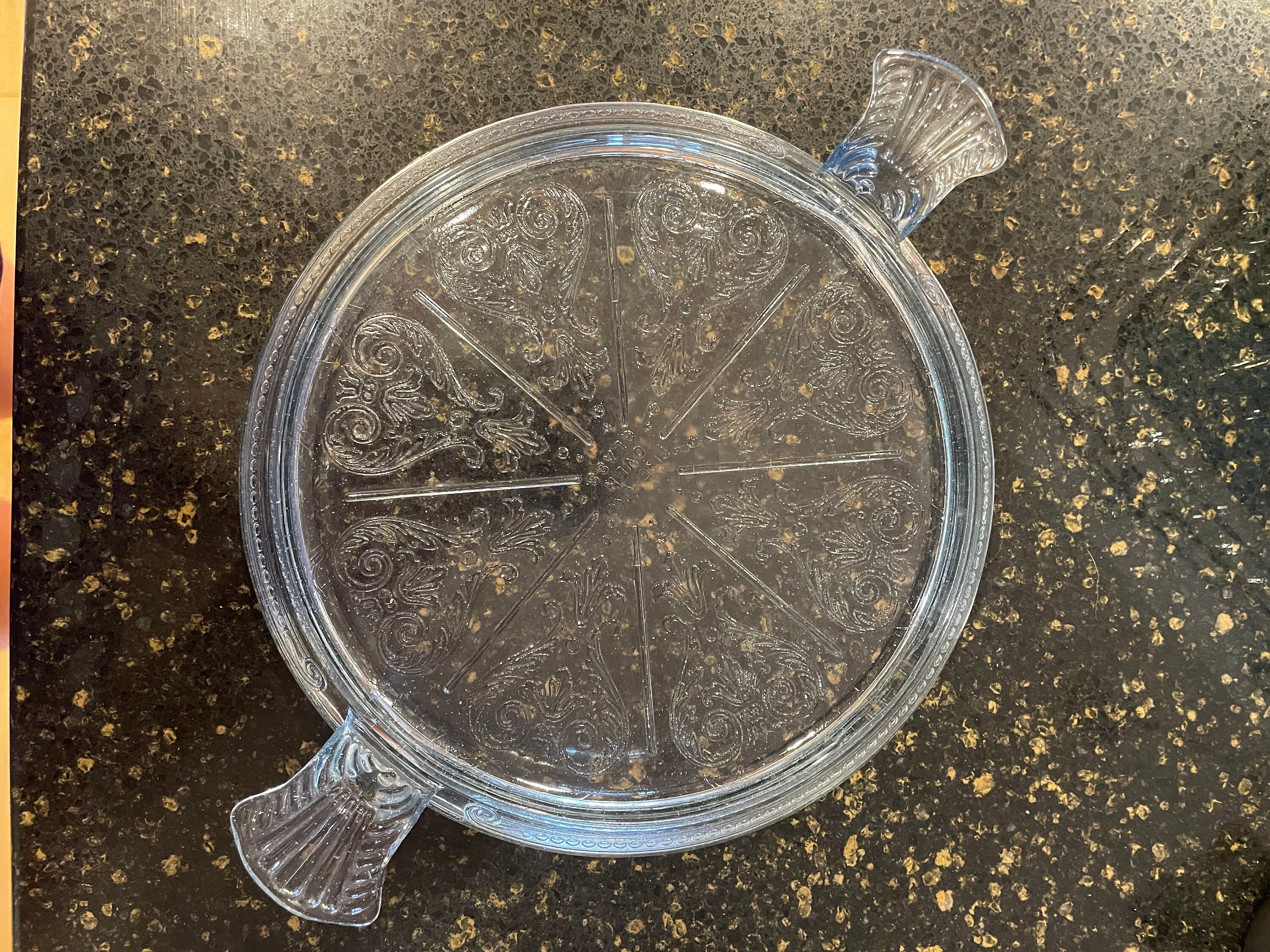 Sapphire Blue Fire King Glass Hot Plate/trivet in Philbe Pattern - Etsy