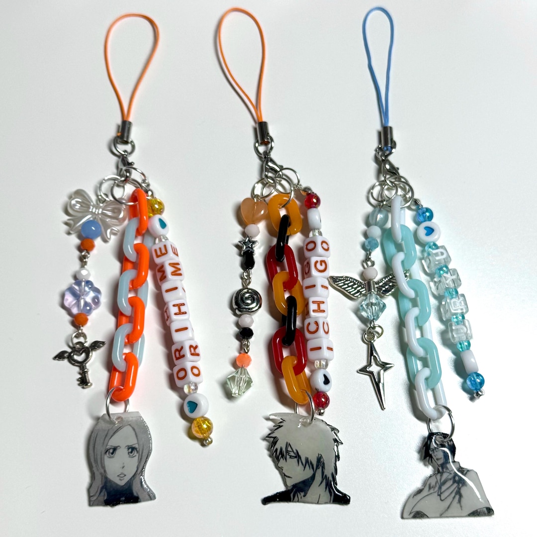 Anime Bleach Keychain Phonecharms - Etsy