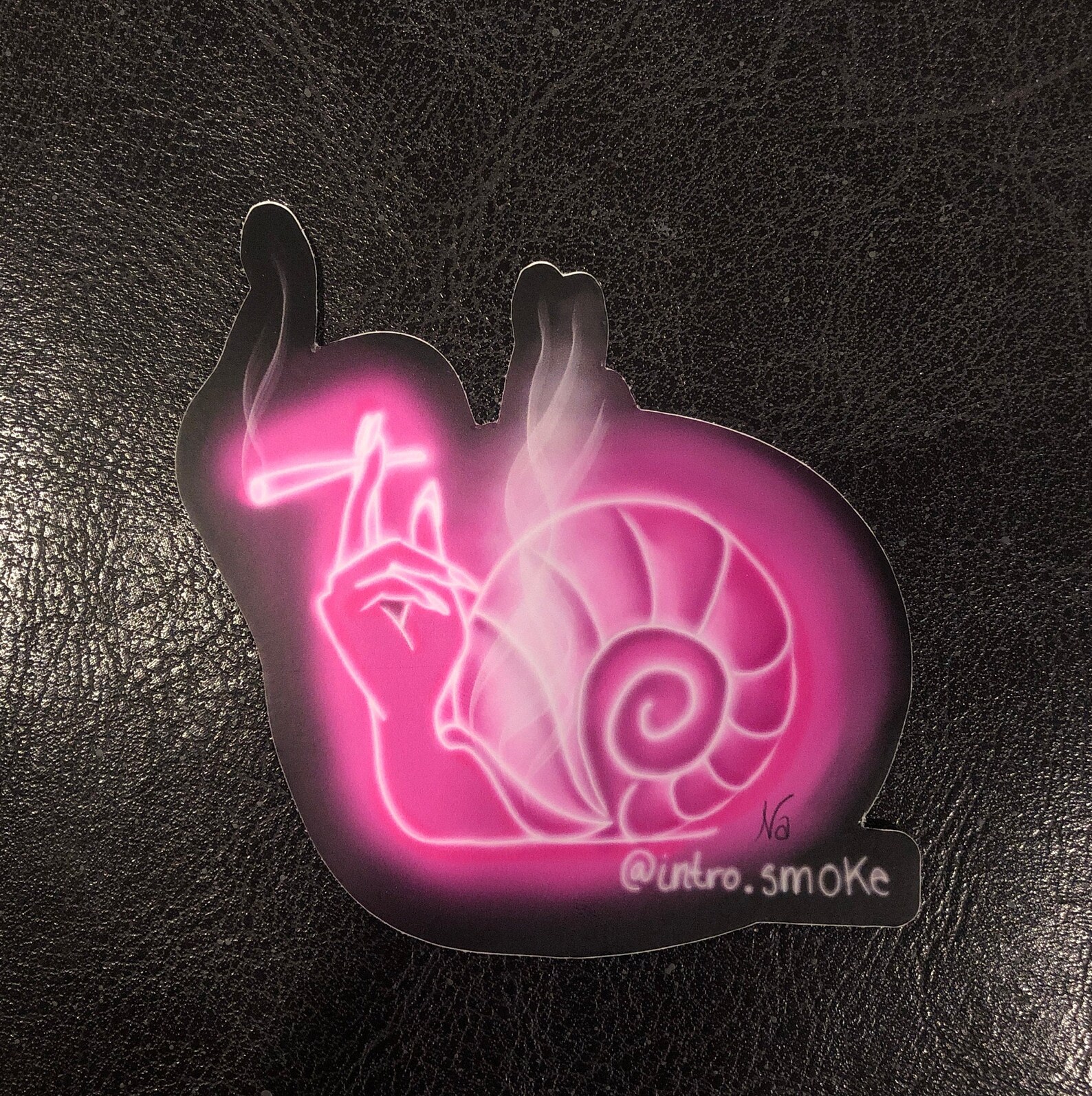 Intro Smoke Stickers - Etsy