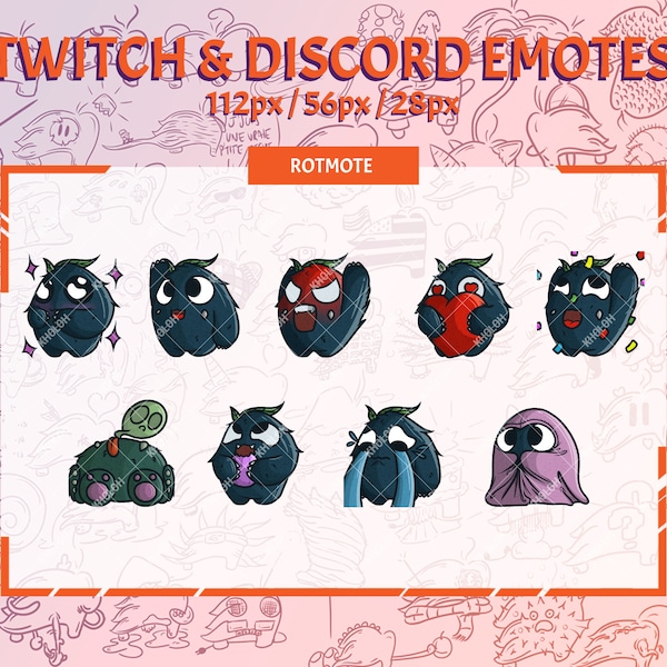 Peanut Emotes Twitch - Etsy