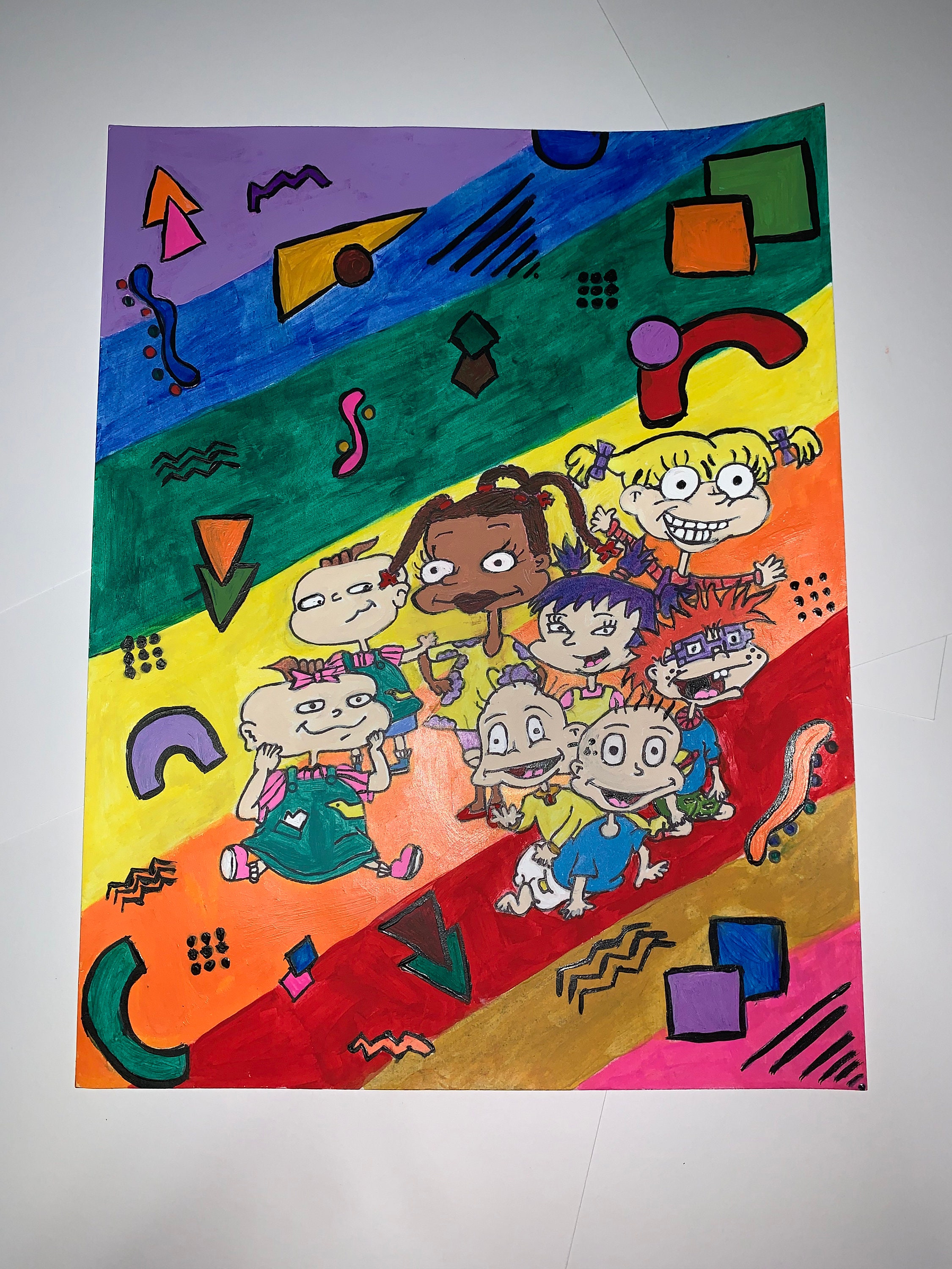 Rugrats drawing | Etsy