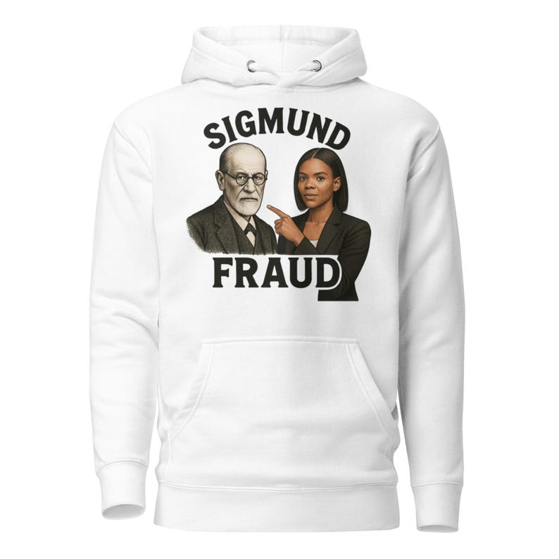 Candace Owens, Sigmund Fraud Parody T-shirt, Custom Illustration ...