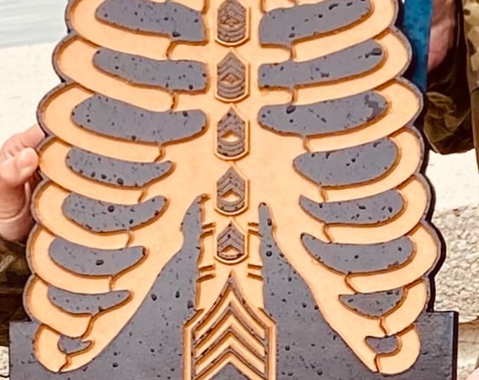 NCO Backbone of the Army Plaque Induction, Promotion, Soldier, Army ...