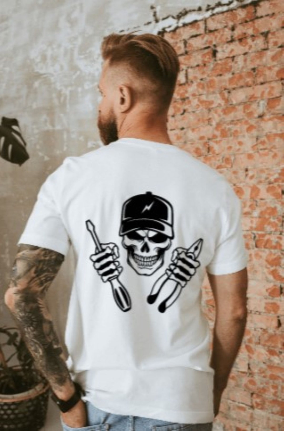 Electrician T-shirt, Occupation Tee Shirt, Funny Contractor Tees ...