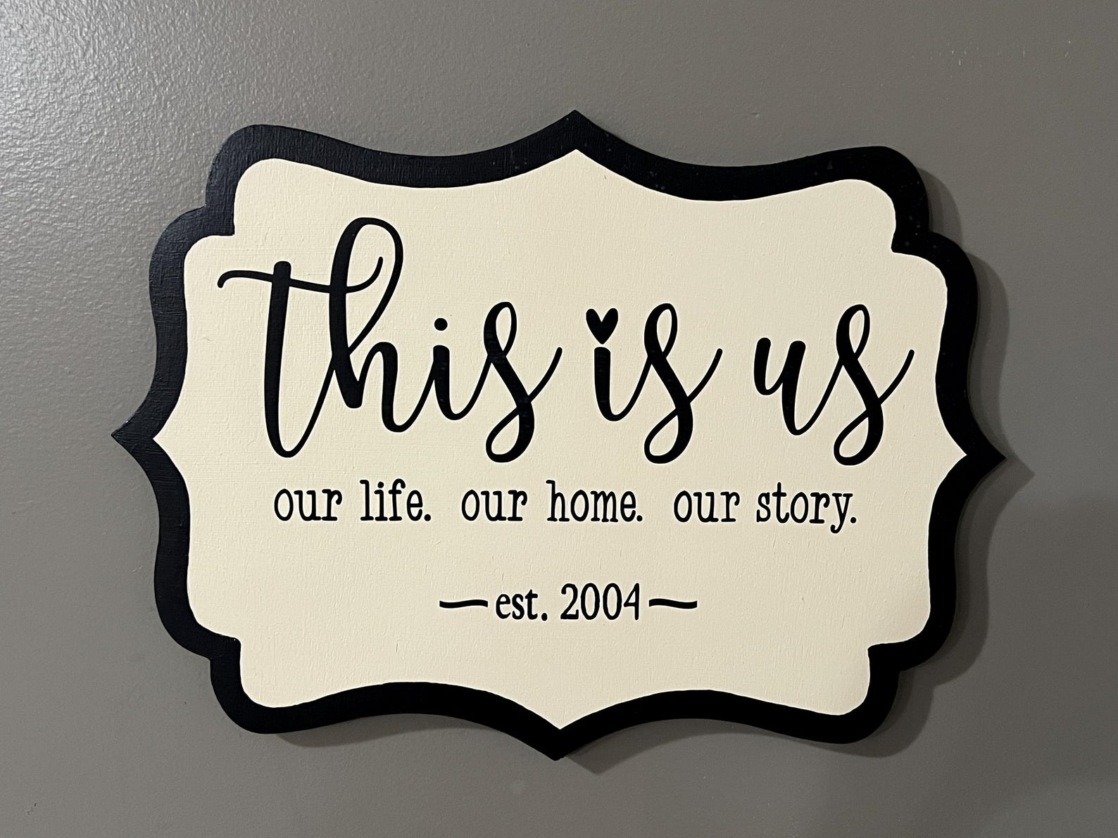 Personalized Family Sign Custom Wood Sign Last Name and Family Members ...