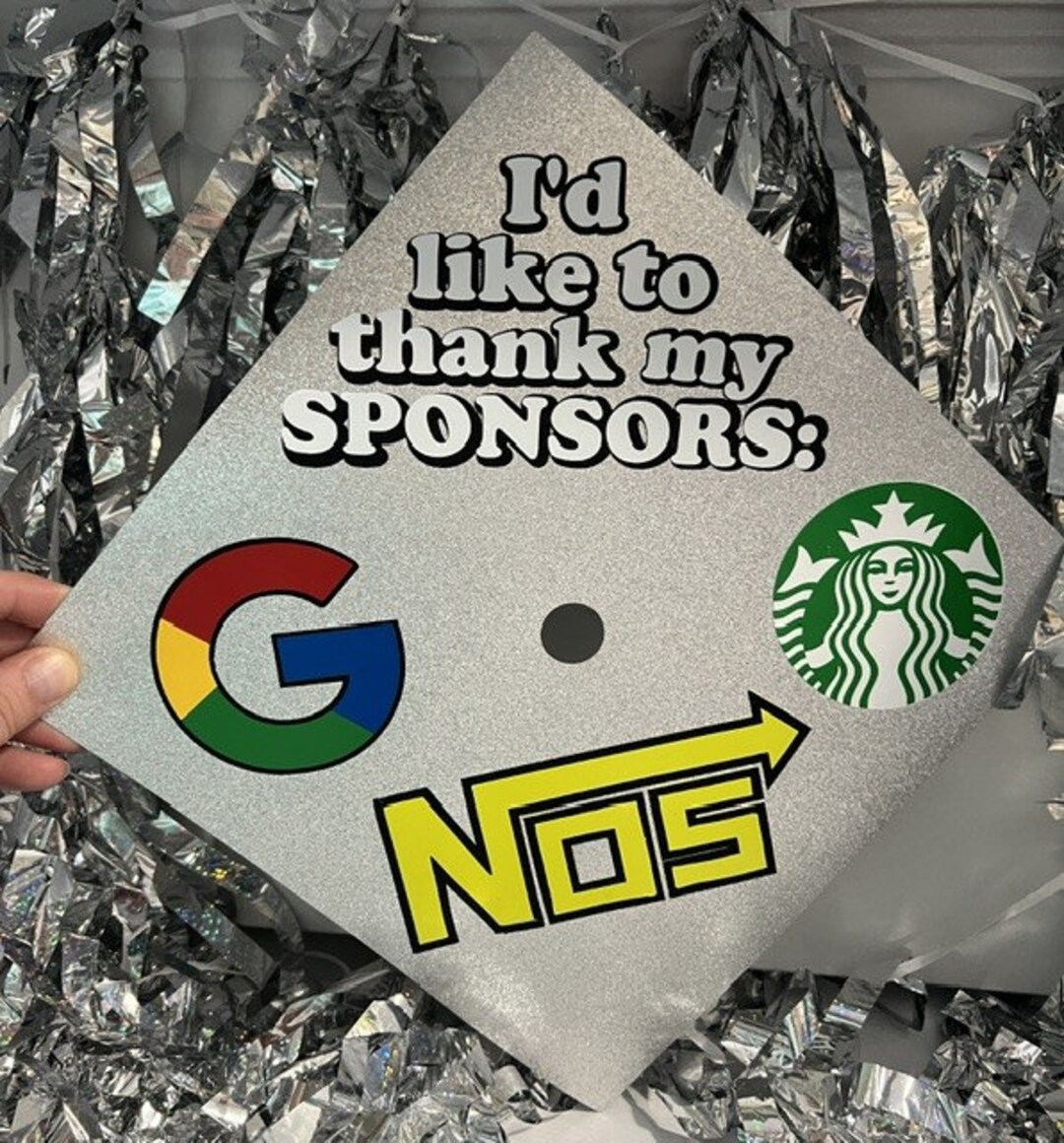 Personalized Graduation Cap Topper Custom Made Class of 2024 Grad Cap Senior Class Custom Quote ...