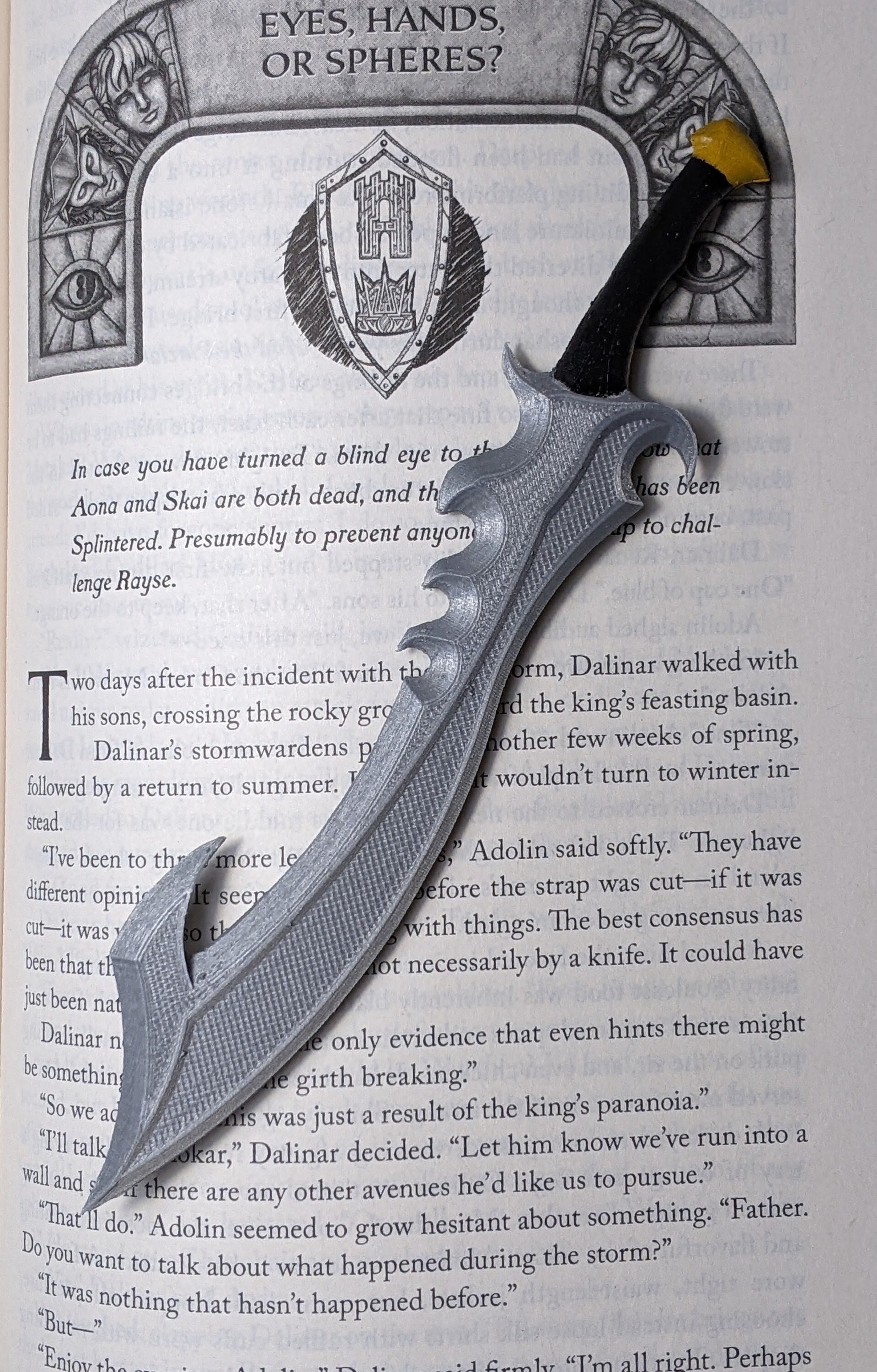 3D Printed Oathbringer Shardblade inspired by Brandon - Etsy