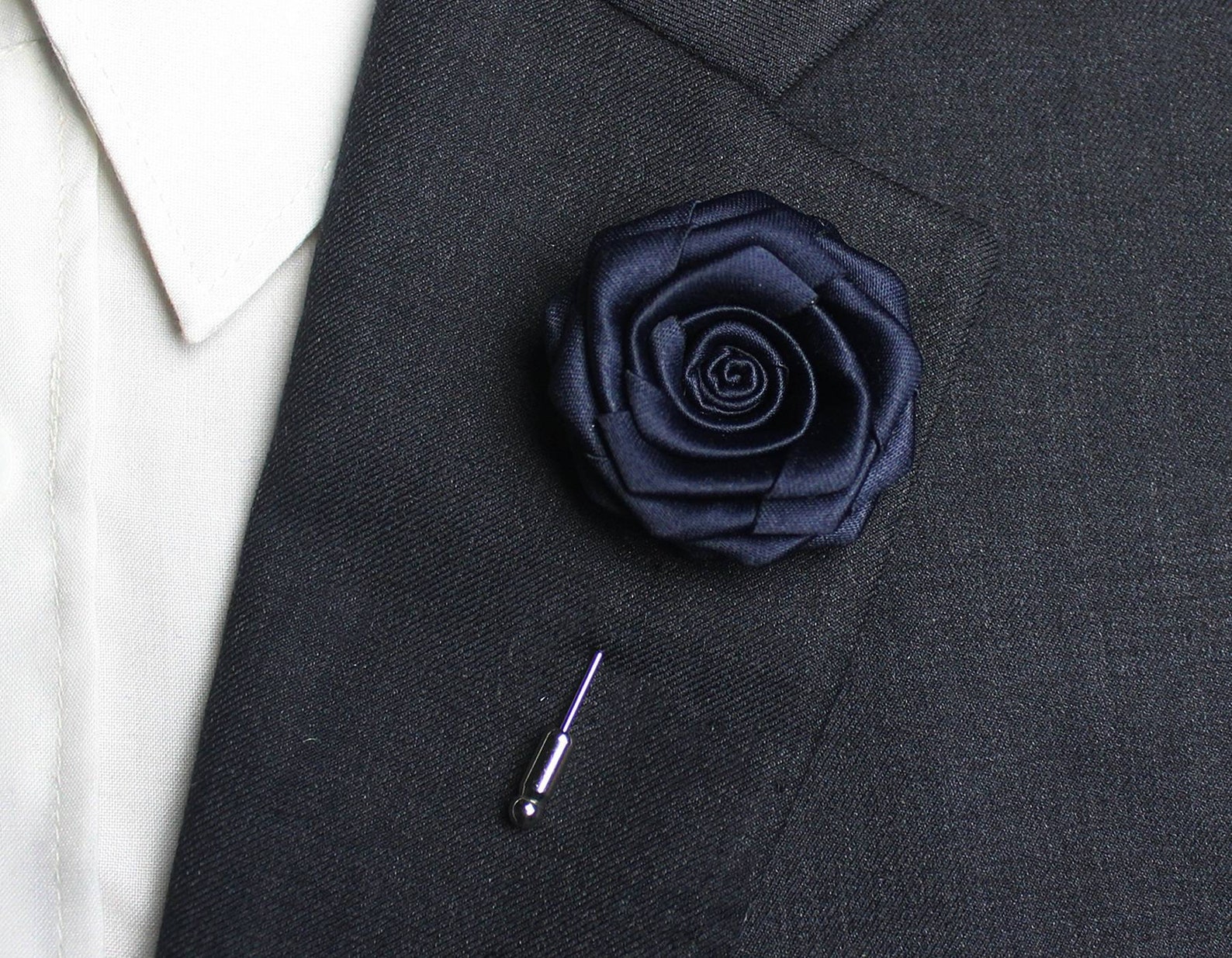 Burgundy Wedding Lapel Flower , Rose Lapel Pins Men , Mens Flower Lapel ...