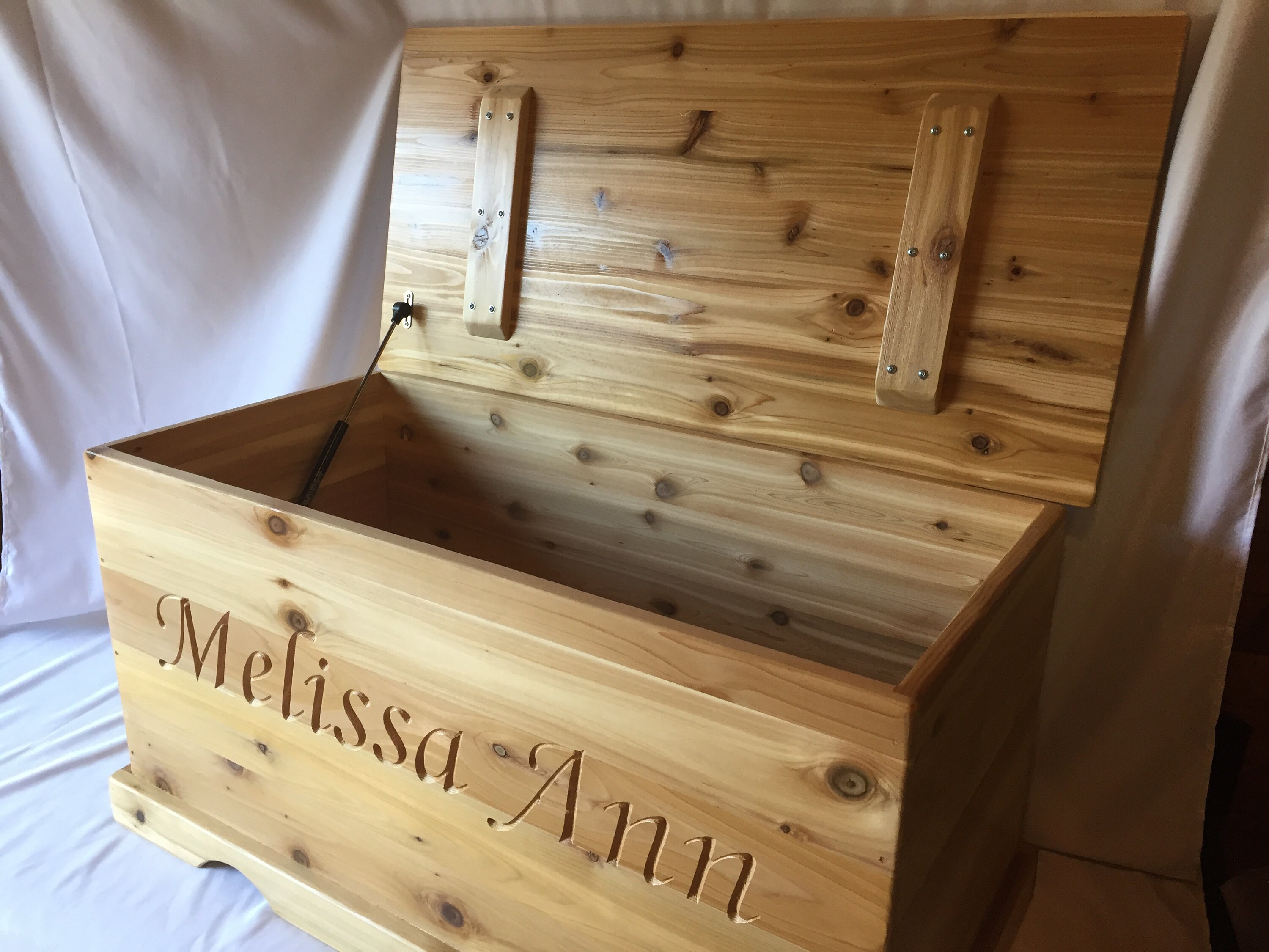 PERSONALIZED Toy Box, Toy Chest, Hope Chest, Made With Western Cedar ...