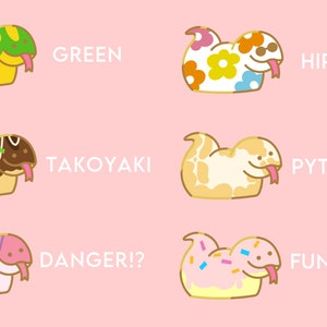 Tsuchinoko REAL Fat Snake Cryptid Enamel Pins - Etsy