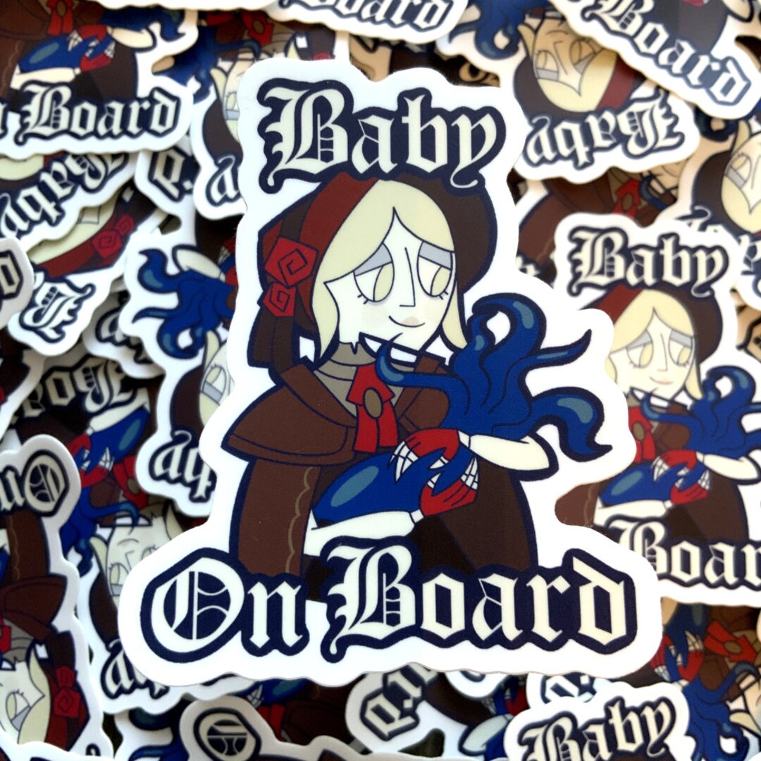 Bloodborne Doll Baby on Board Sticker - Etsy