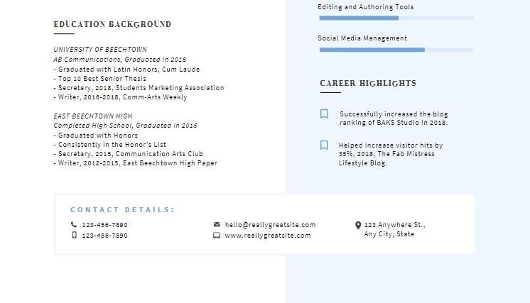 Resume Template / CV - Etsy