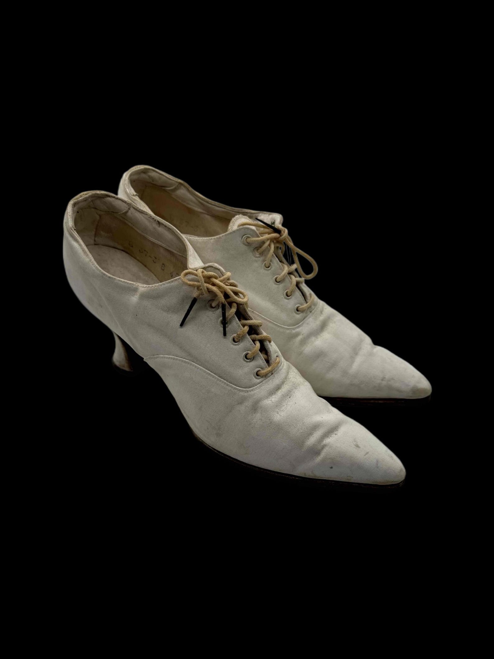 Edwardian Linen Canvas Lace up Shoes C.1900s/1910s - Etsy