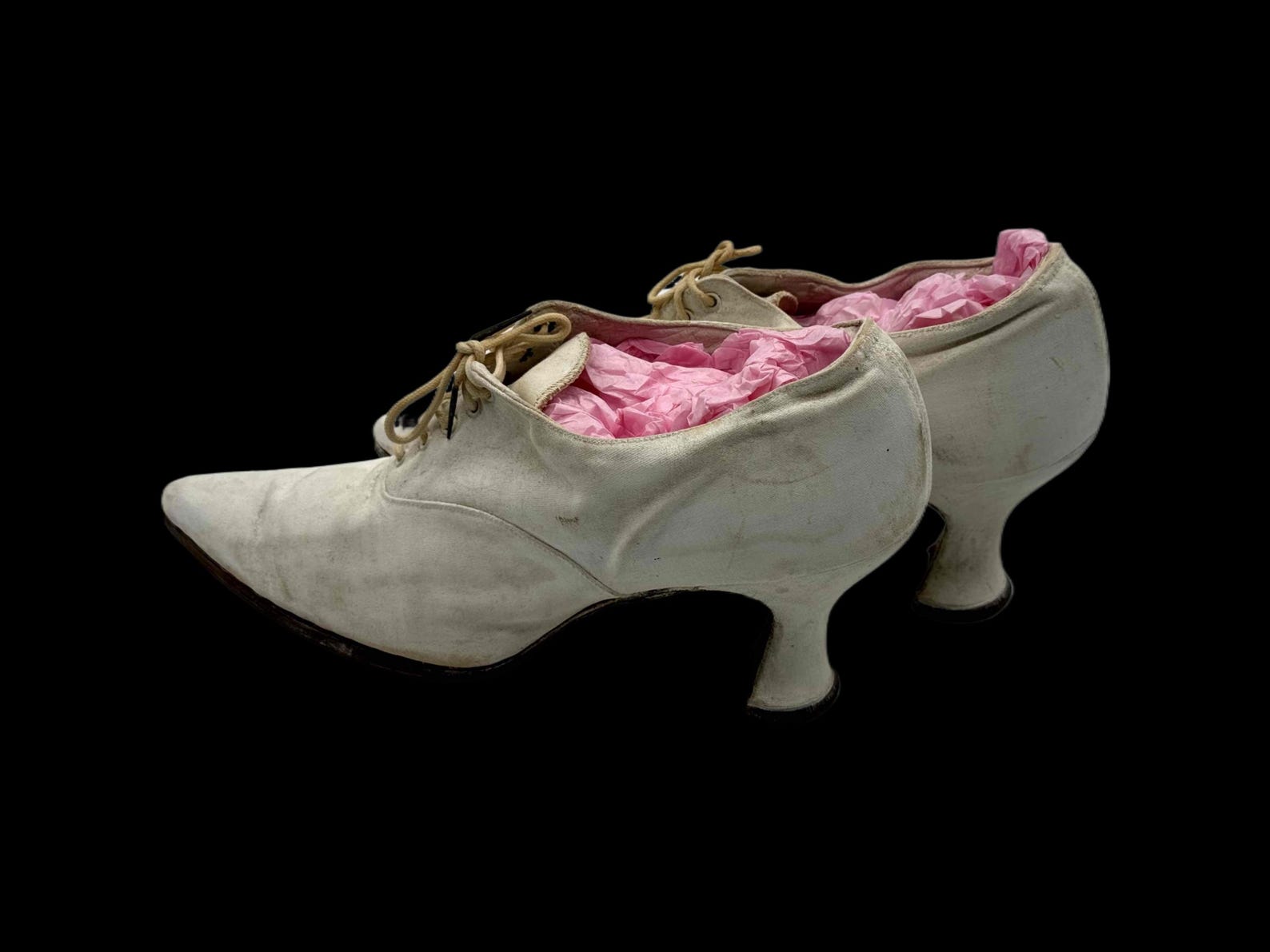 Edwardian Linen Canvas Lace up Shoes C.1900s/1910s - Etsy