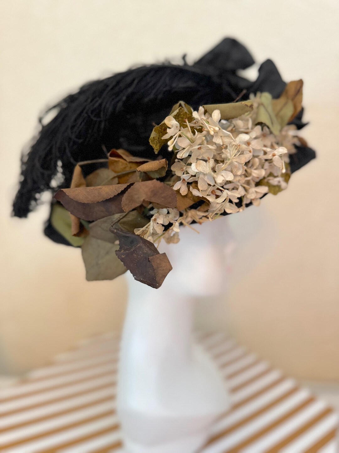 Authentic Museum Grade Edwardian Hat 1905 Made of Horsehair - Etsy