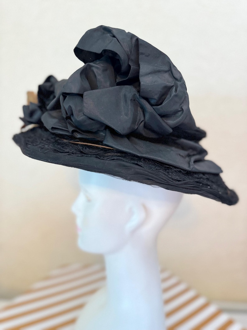 Authentic Museum Grade Edwardian Hat 1905 Made of Horsehair - Etsy