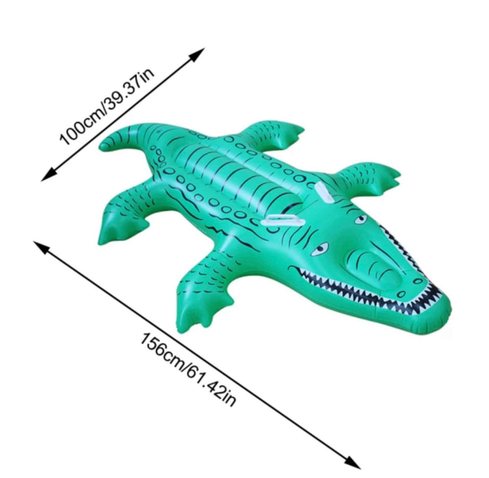 Alligator Summer Pool Float Floatie | Etsy