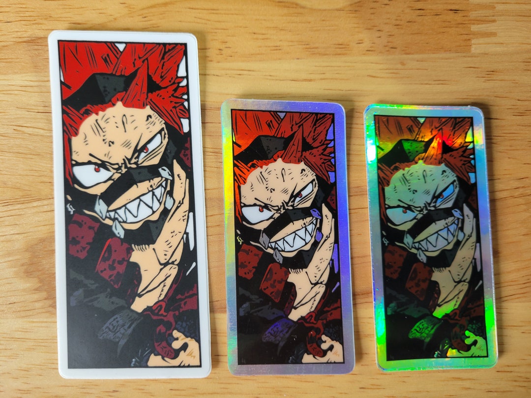 Kirishima Smirk Stickers - Etsy