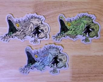 Jujutsu Kaisen Rainbow Dragon Sticker JJK Geto's Dragon Hidden ...