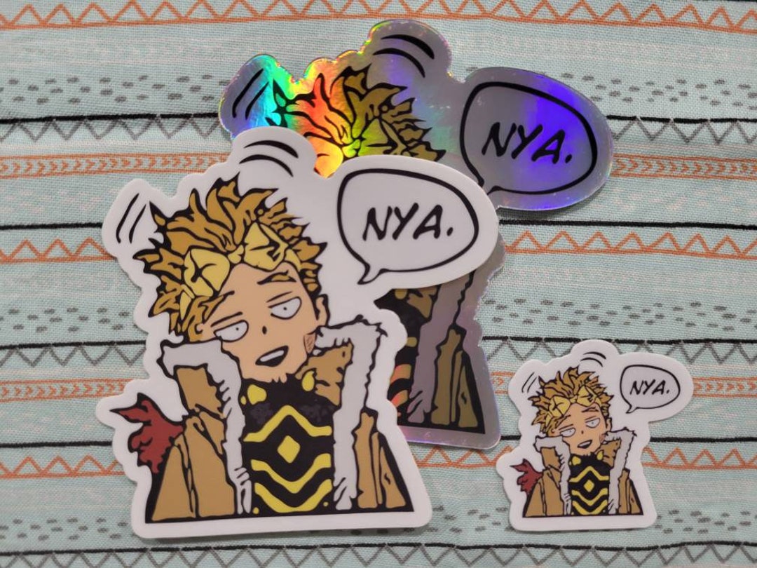 Hawks 'nya' Stickers - Etsy
