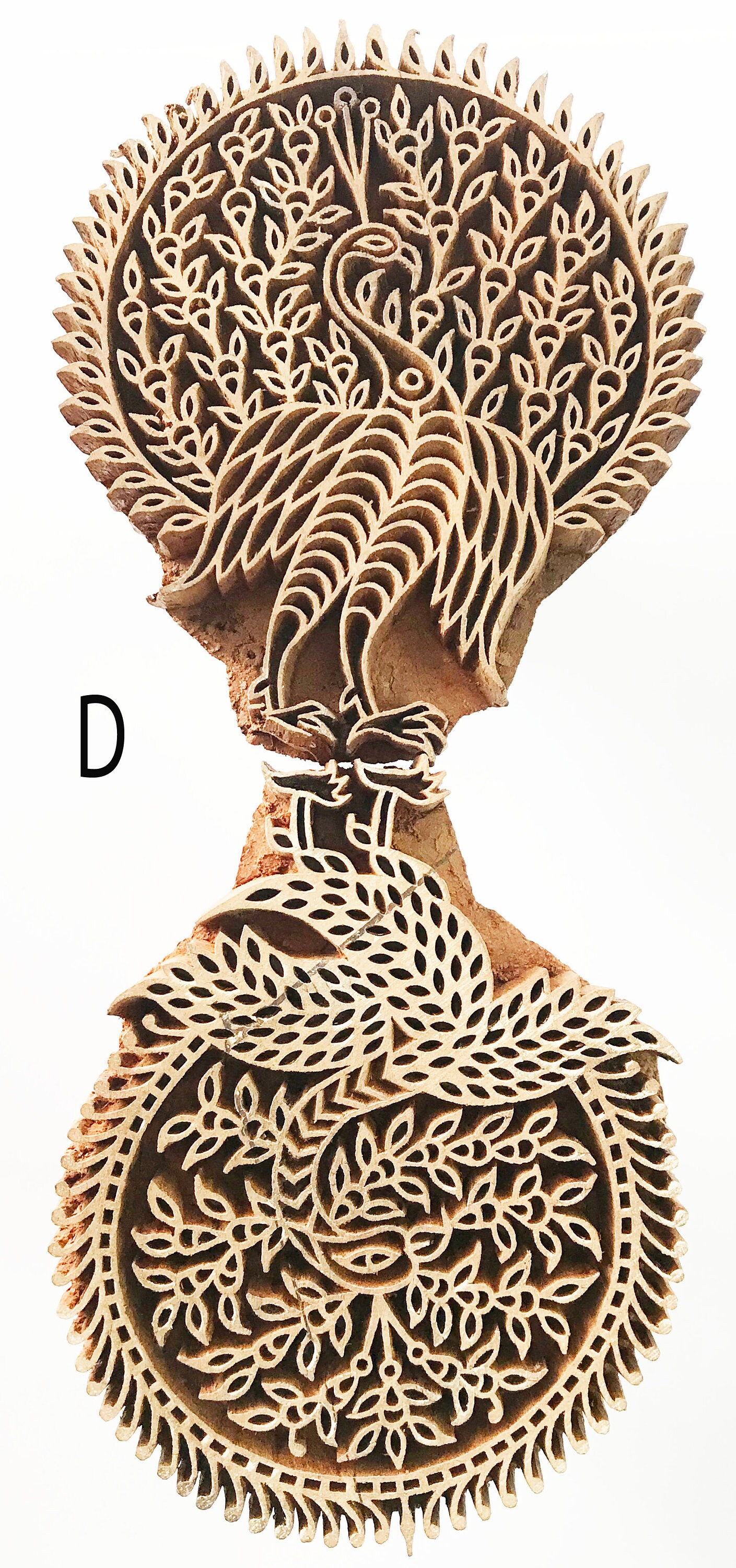 Traditional Sanganeri Designs/ Wooden Block / Small Wooden Blocks ...