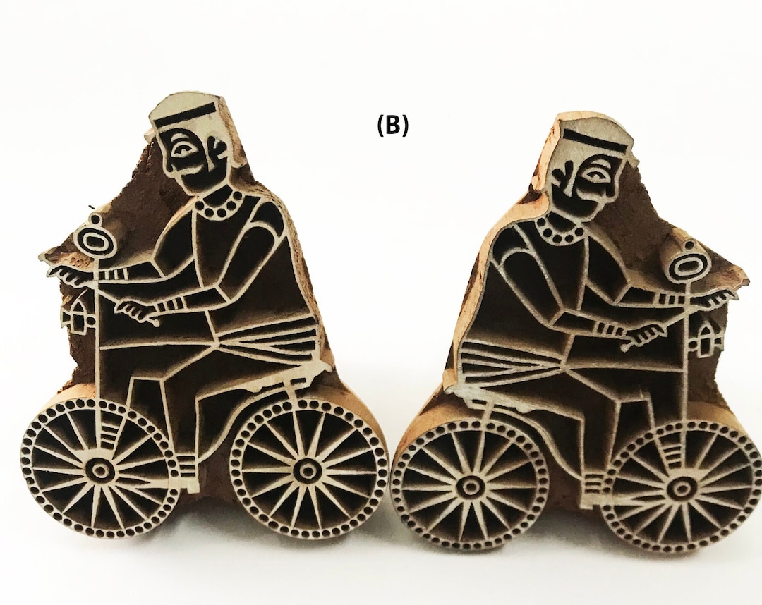 Traditional Sanganeri Designs/ Wooden Block / Small Wooden Blocks ...