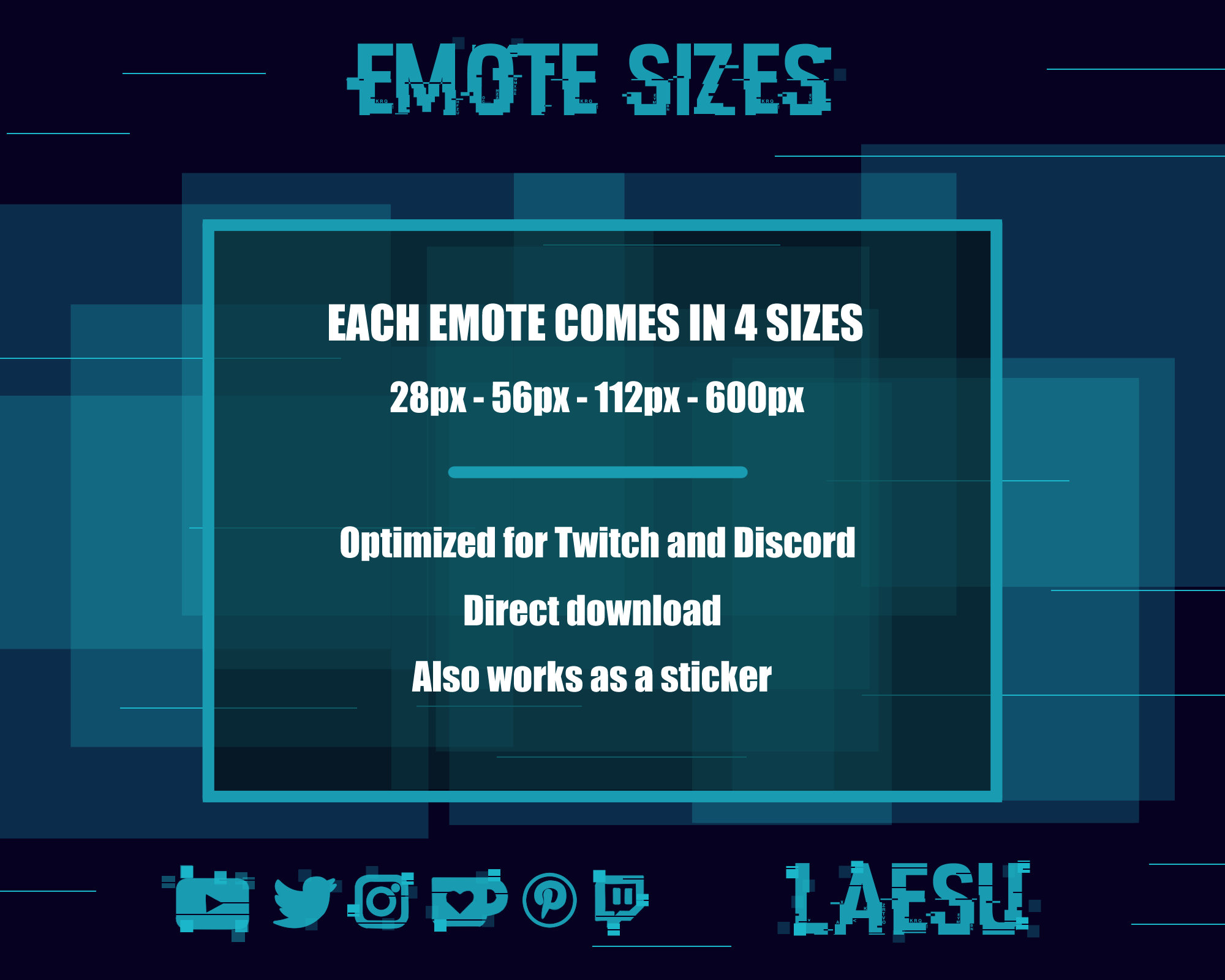 ANIMATED Sparkle Emote Package Twitch Chat Assets Discord Cute Emote ...