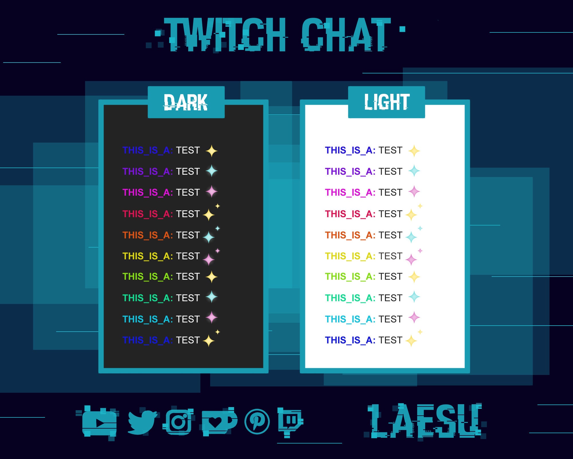 ANIMATED Sparkle Emote Package Twitch Chat Assets Discord Cute Emote ...