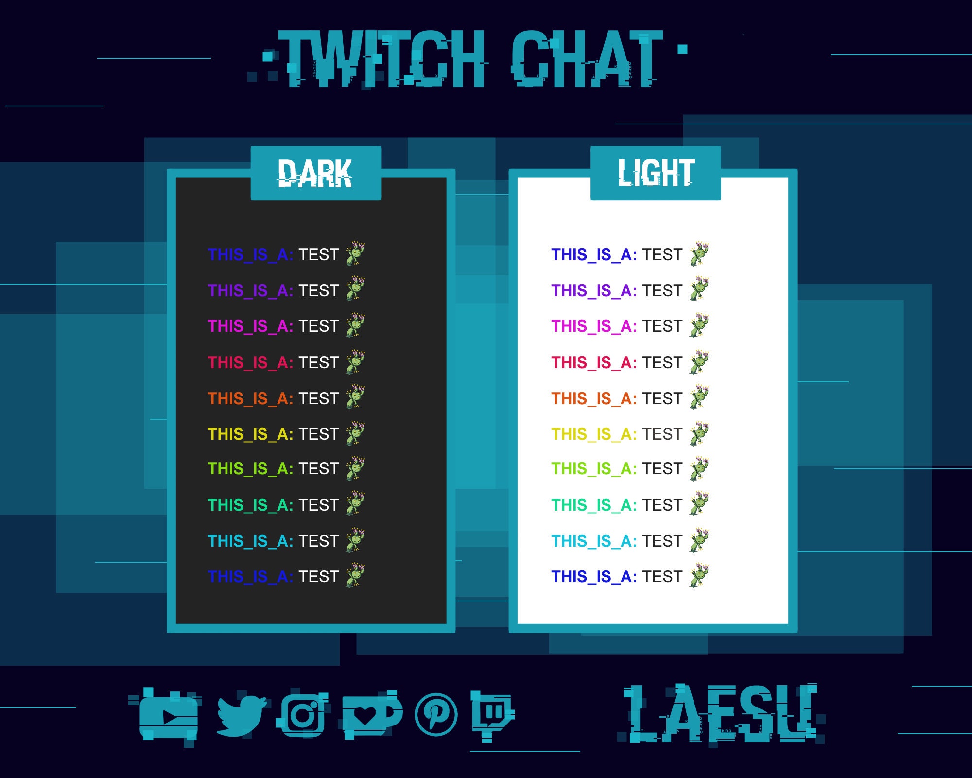 ANIMATED Pokemon Maractus Emote Package Twitch Chat Assets Discord ...