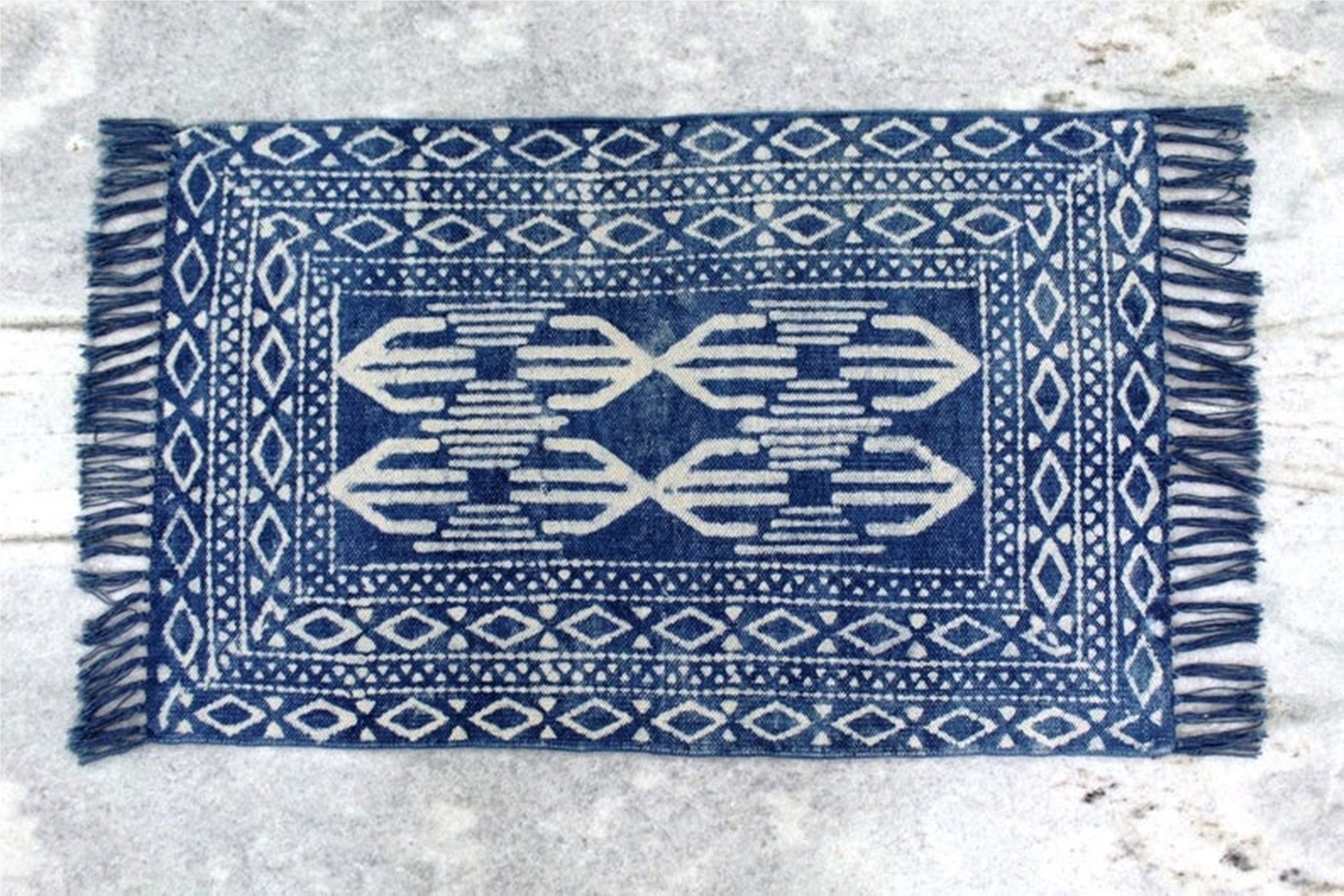 Indian Block Print Rug Handmade Rug Garden Rugkilim Rug - Etsy UK