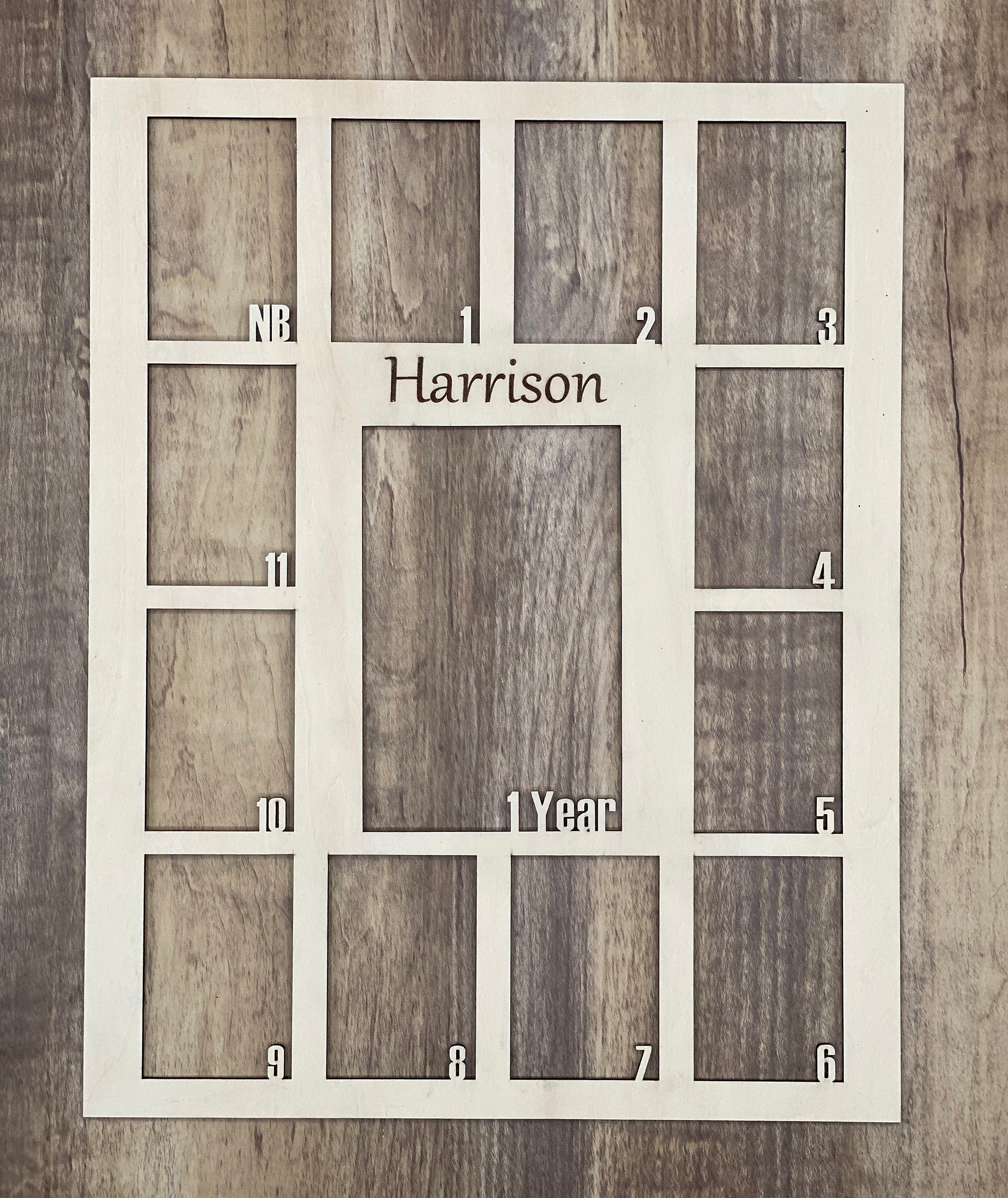 First Year Babys First Year Frame Photo Frame Personalized - Etsy Australia