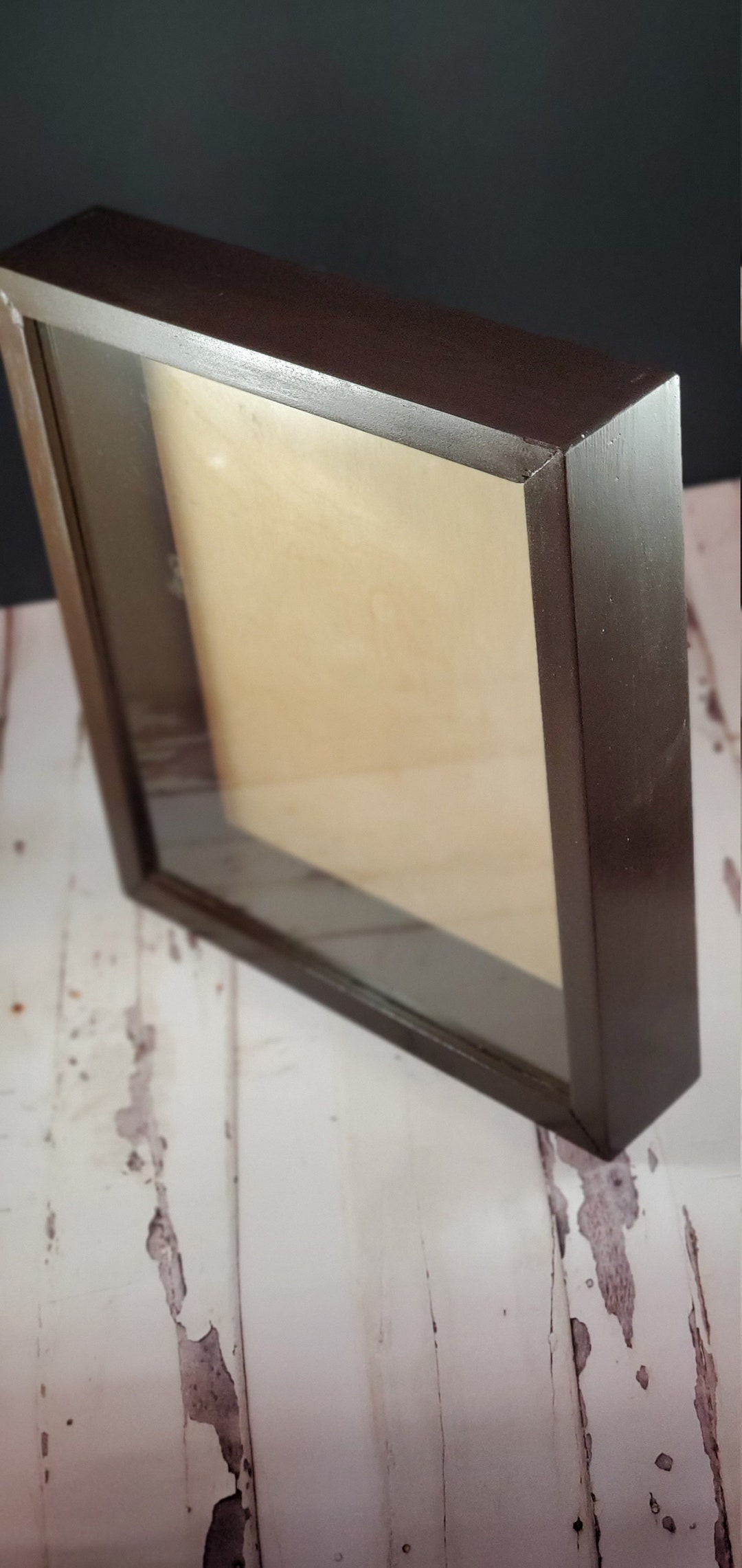 Solid Color-custom Hand Made Shadow Box 12x13 Mitered Joint - Etsy