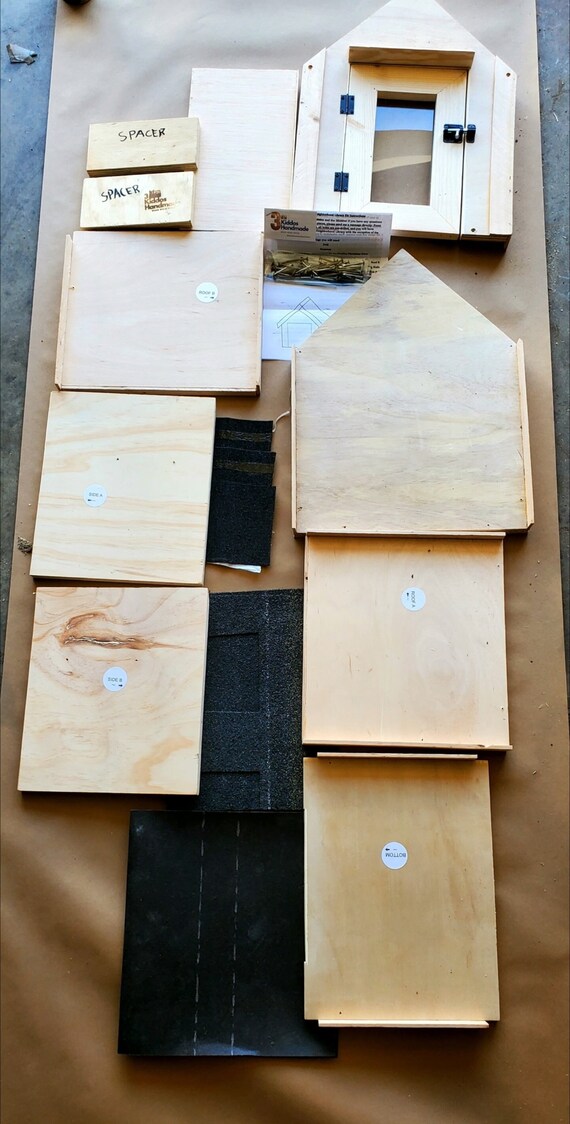 DIY Kit-book House Neighborhood Library Yard Pantry 21x15x13 - Etsy