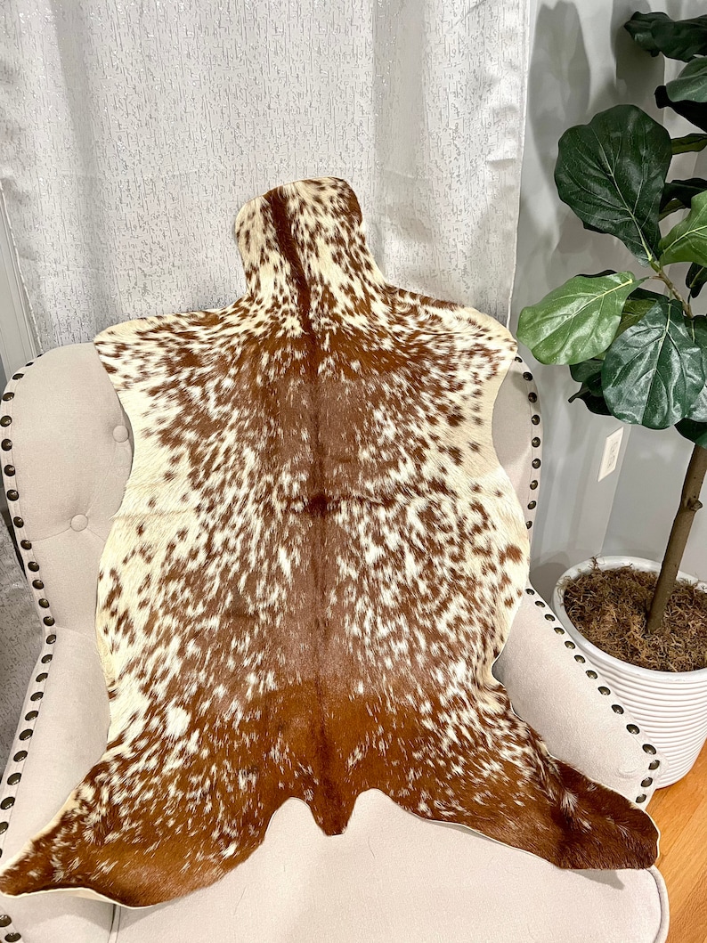 Genuine Hair on Goathide Rug Goat Hide - Etsy