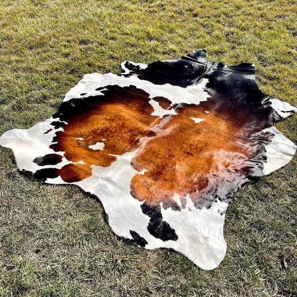 Large Genuine Cow Hide Rug - Etsy