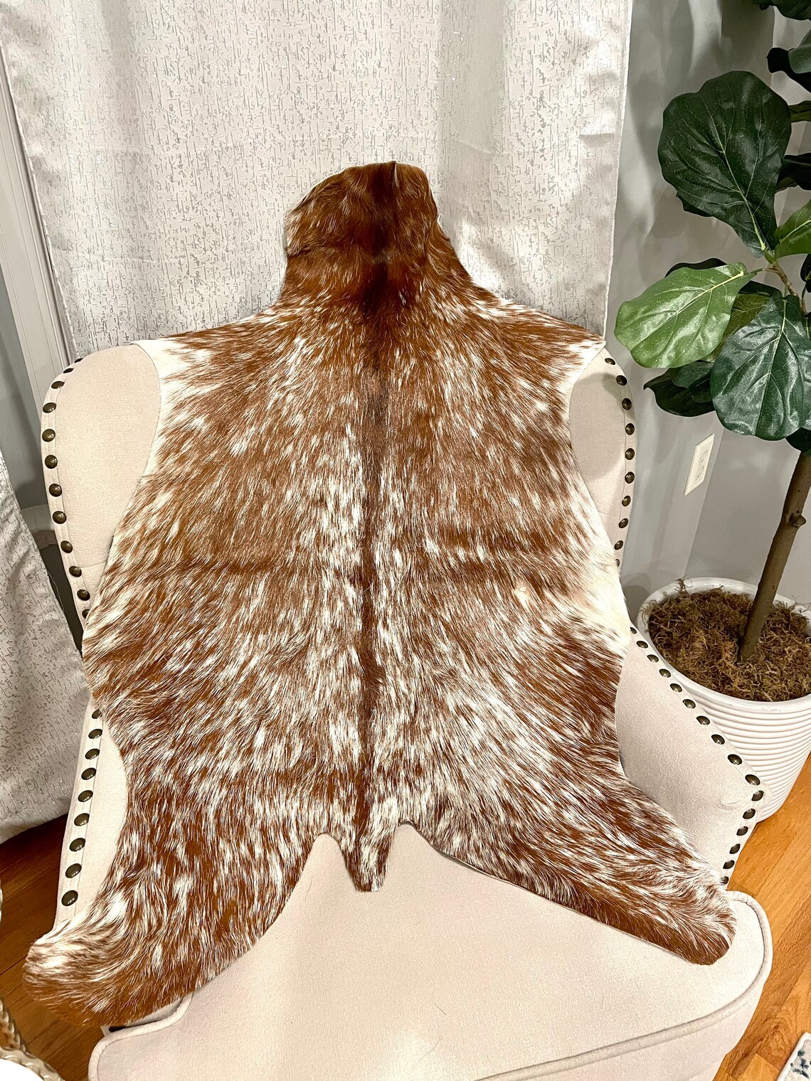 Capelli genuini su tappeto in pelle di capra pelle di capra - Etsy Italia