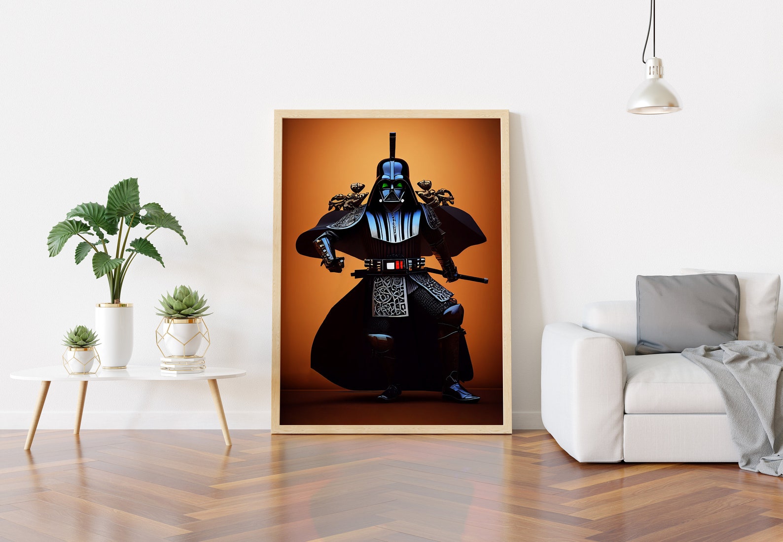 Darth Vader Samurai Style Samurai Vader Starwars Alternative - Etsy