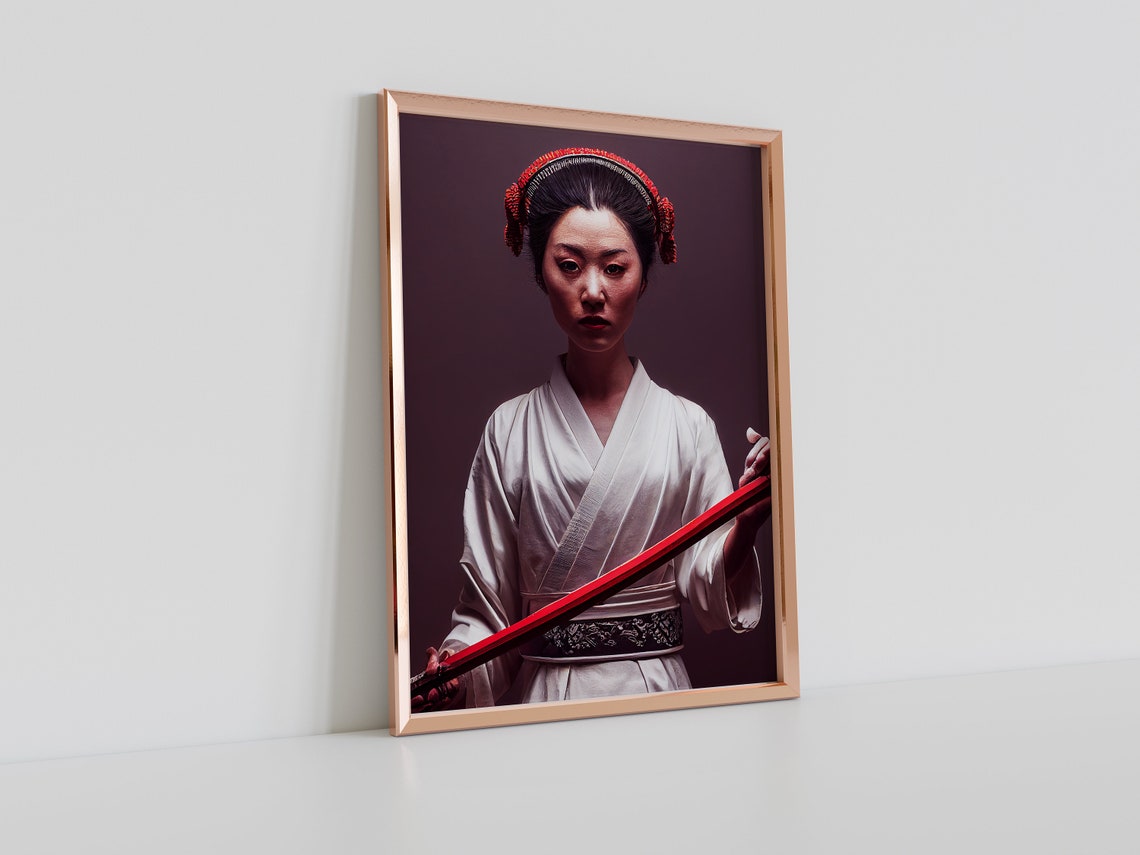 Samurai, Samurai Art, Japanese Samurai, Kill Bill, Ronin, Gift Print ...