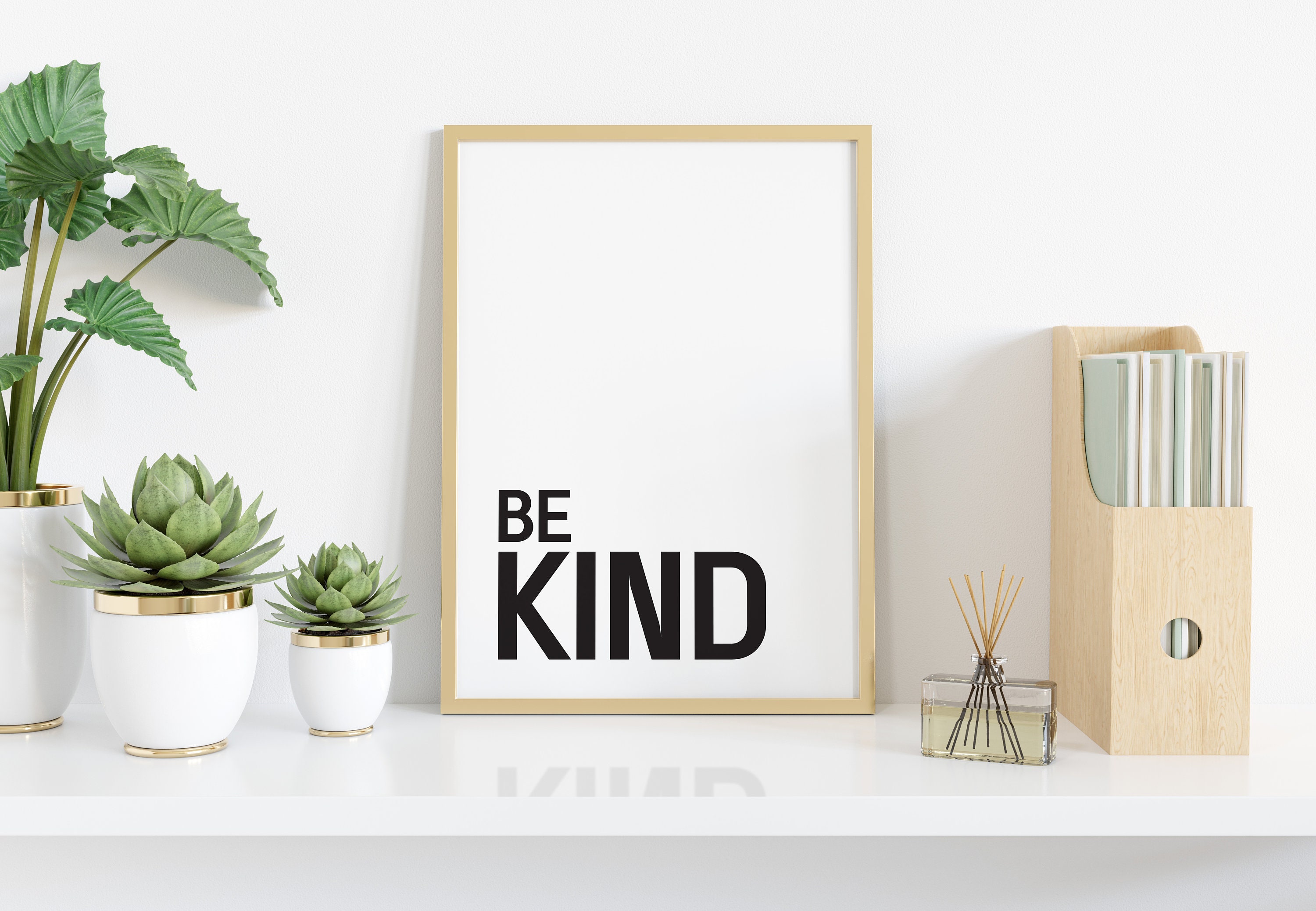 Be Kind Poster, Quote Poster, Inspirational Art, Motivational Poster ...