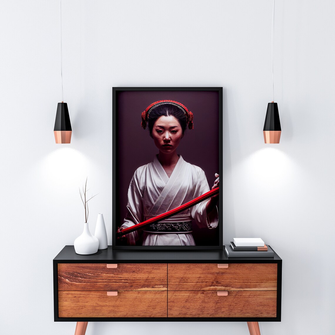 Samurai, Samurai Art, Japanese Samurai, Kill Bill, Ronin, Gift Print ...